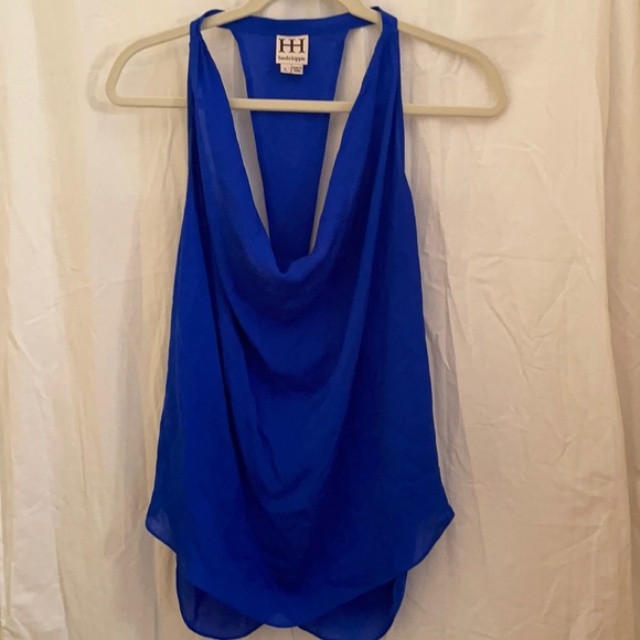 Haute Hippie | Tops | Haute Hippie Blue Blouse | Poshmark